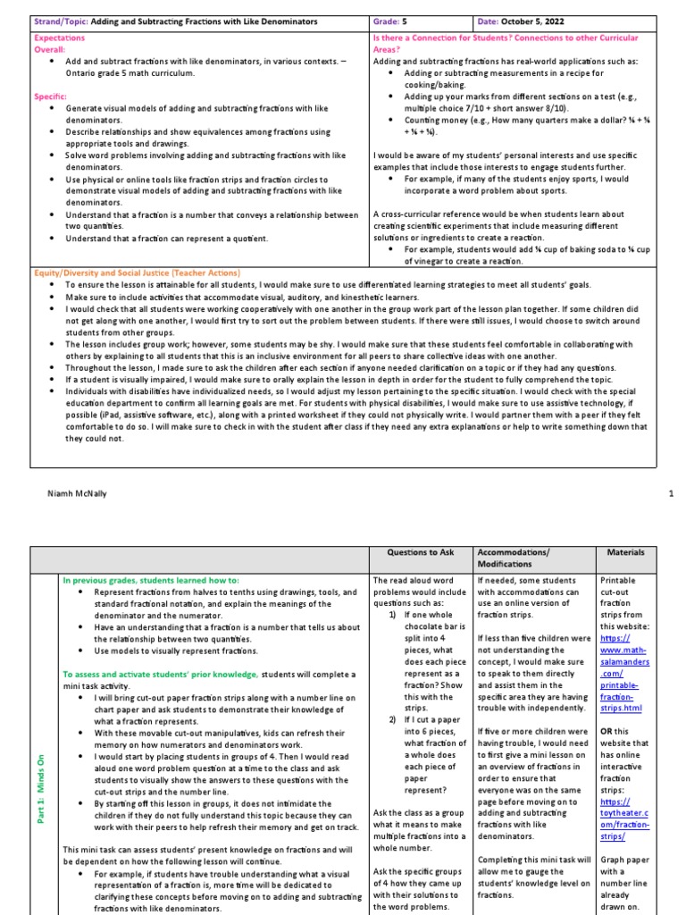 Microteaching Lesson Plan | PDF | Curriculum | Lesson Plan