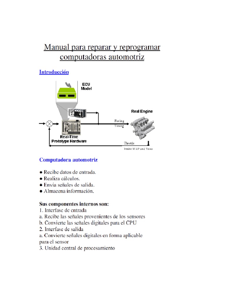 Manual de Reparacion Ecus General 1 | PDF