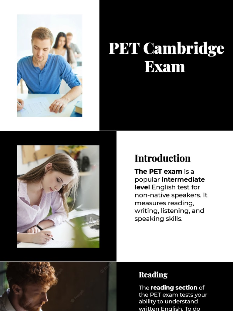 PET Cambridge Exam | PDF | English Language | Reading Comprehension