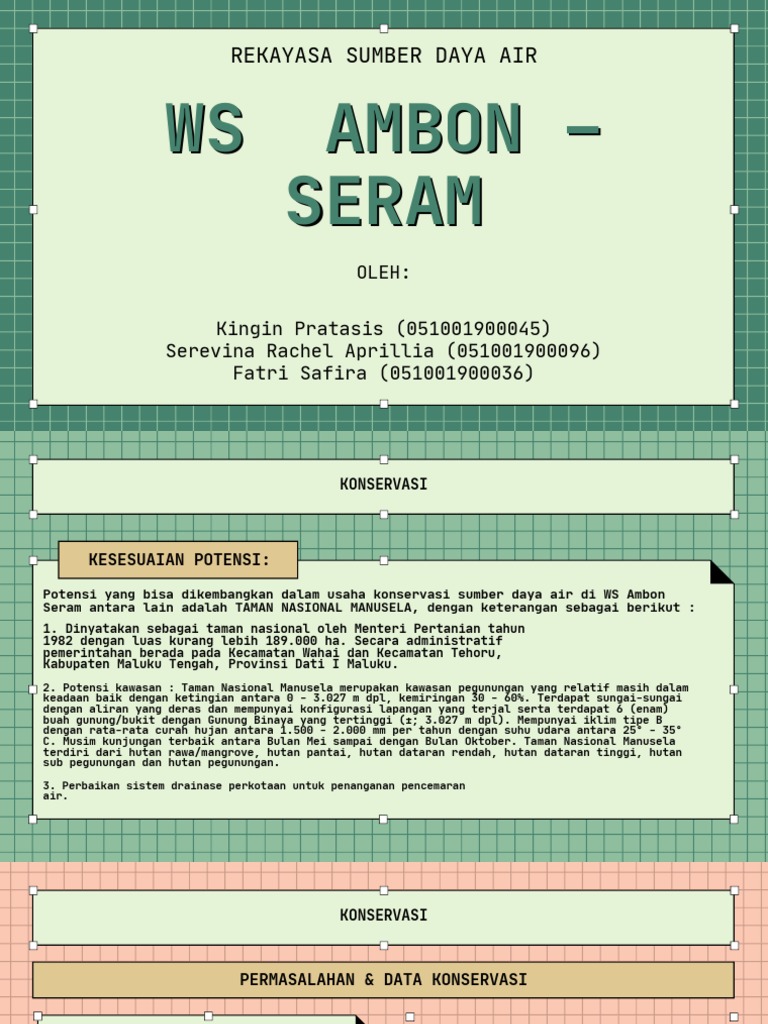 Kelompok 7 - WS Ambon-Seram | PDF