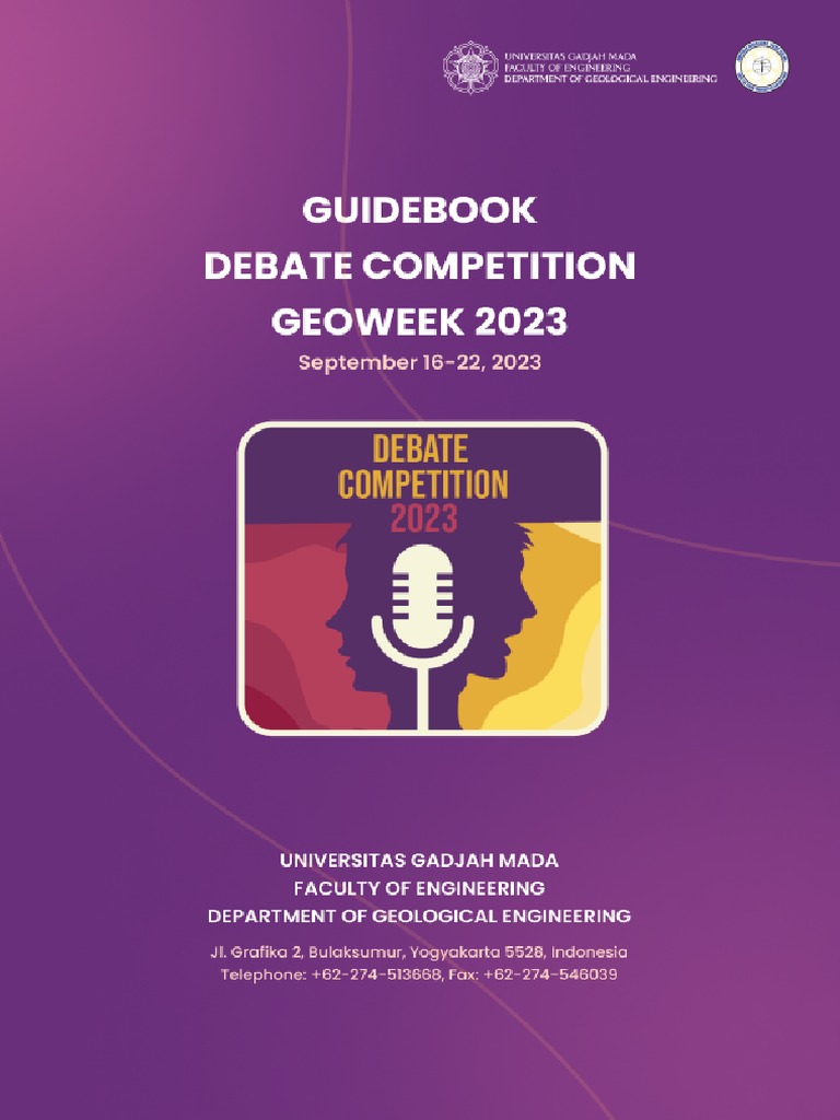 Guidebook Debate Competition | PDF