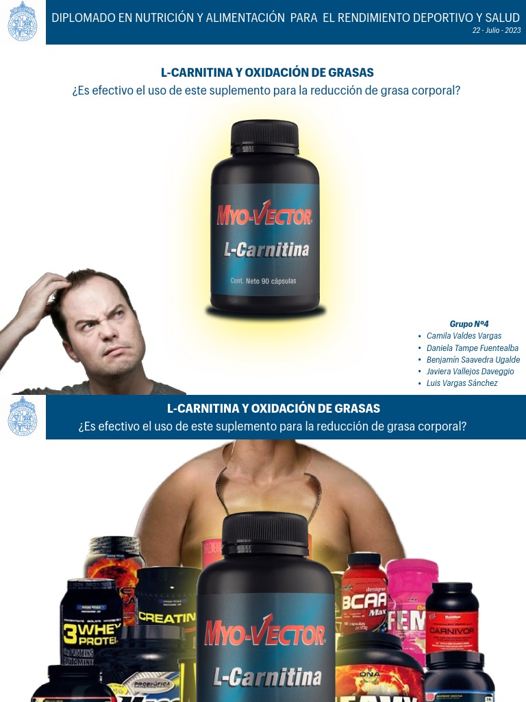 Efectividad de L-Carnitina en Deporte | PDF | Nutrición | Dieta y nutrición