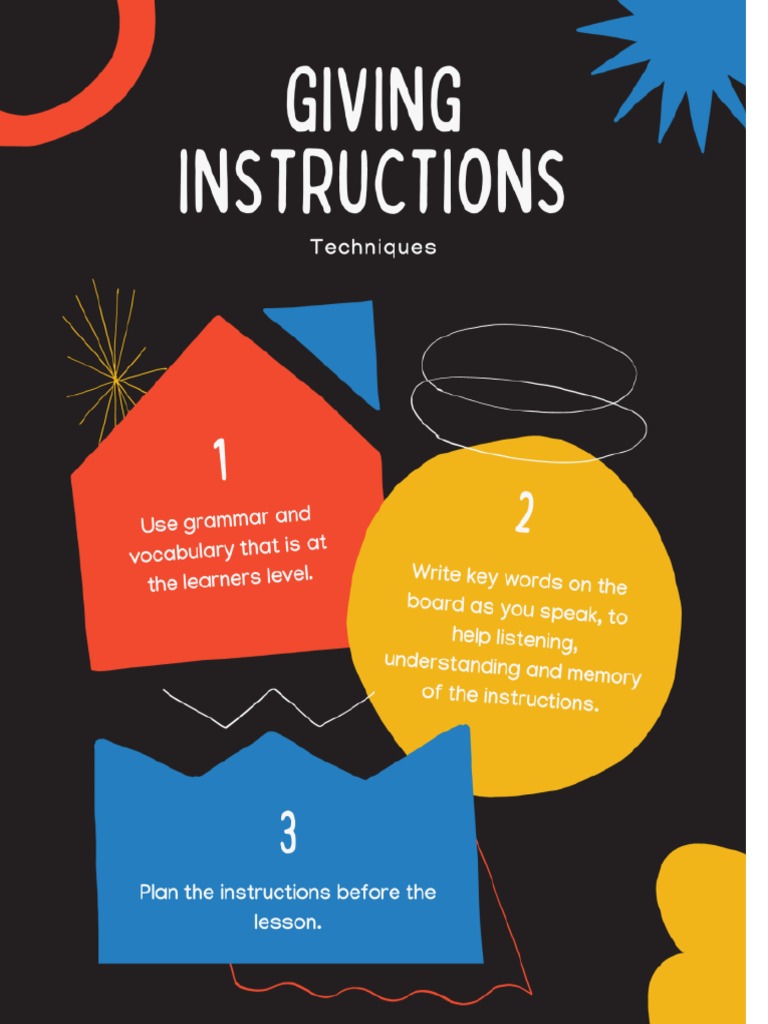 GIVING+INSTRUCTIONS Poster | PDF