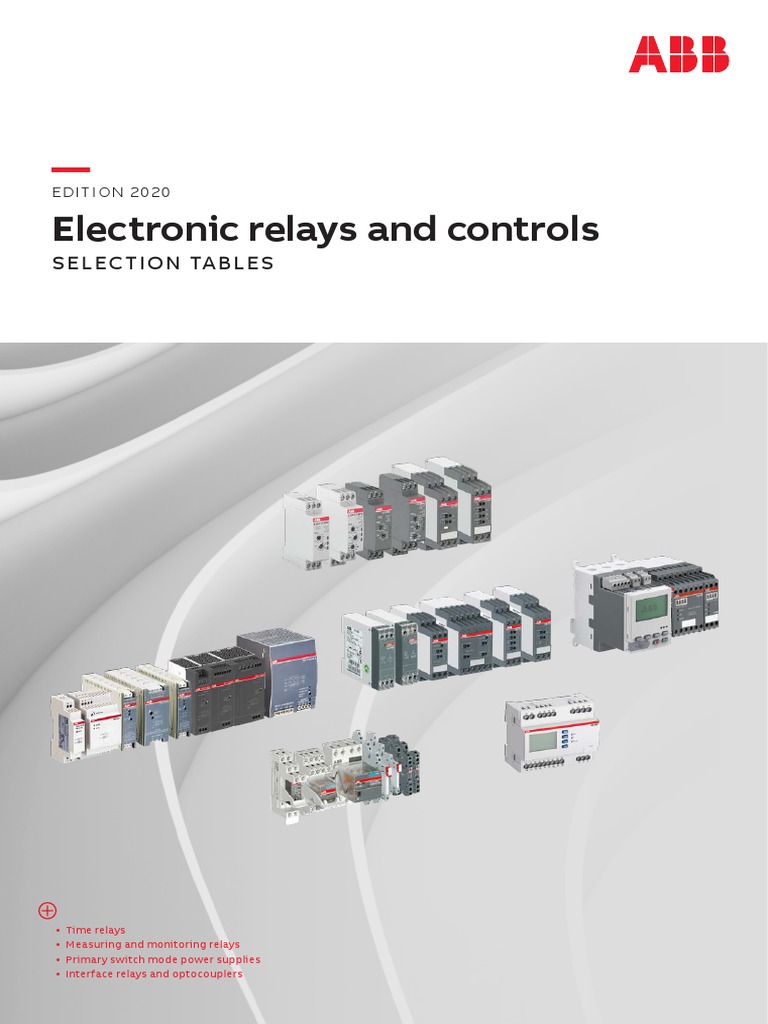 ABB Reles de Control | PDF