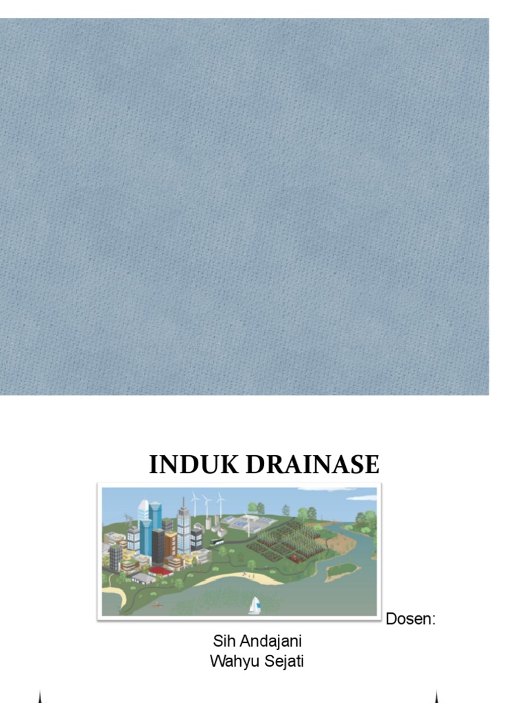 Rencana Induk Drainase | PDF | Teknologi & Rekayasa