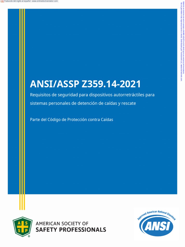 Norma Ansi 2 | PDF | Conector eléctrico