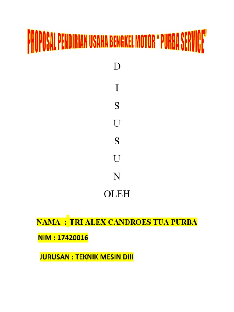 Tugas Proposal Usaha KWU Kelas A ISTN | PDF | Bisnis