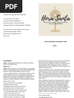 Cantos para Hora Santa en SPS | PDF | Cristo (título) | eucaristía