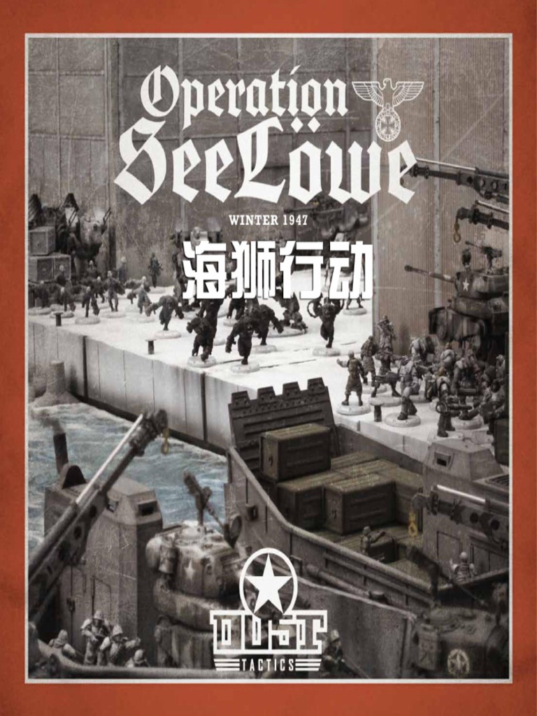 DustTactics Dust 1947 Boardgame Operation SeeLöwe | PDF