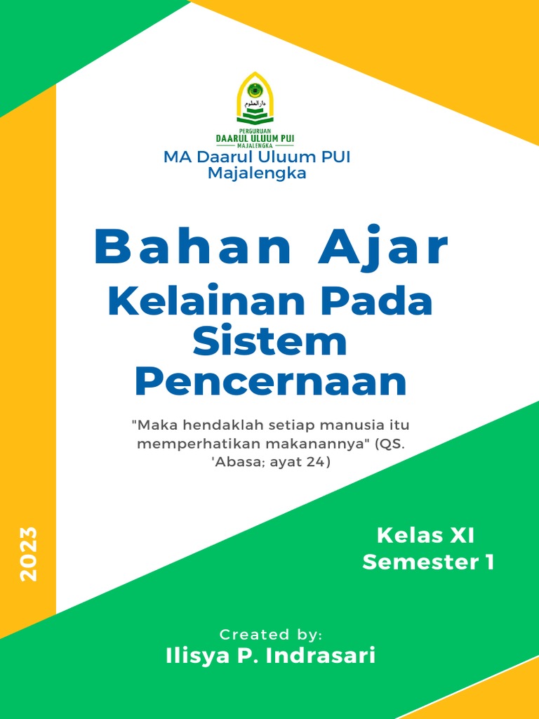 Ilisya P. I. - Bahan Ajar | PDF
