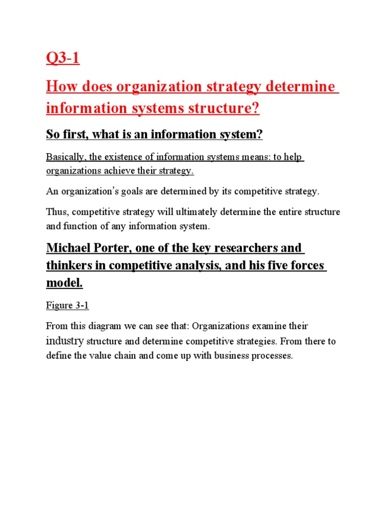 Chapter 3 - Strategy Information Systems | Download Free PDF ...
