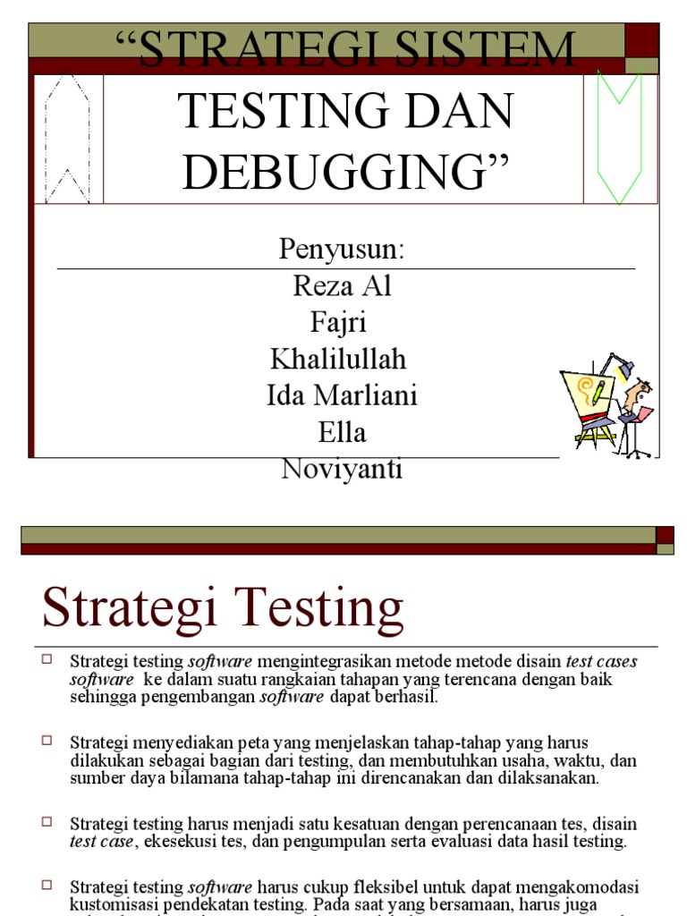 Strategi Testing dan Debugging Software | PDF