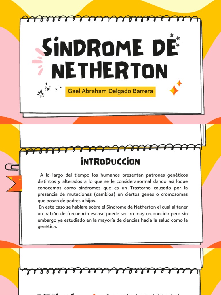 Síndrome de Netherton Propio | PDF | Mutación | Gene