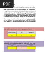 Brix Wine Chart | PDF | Volume | Quantity