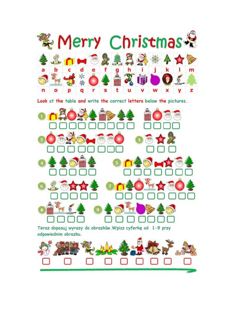 Christmas Worksheet | PDF