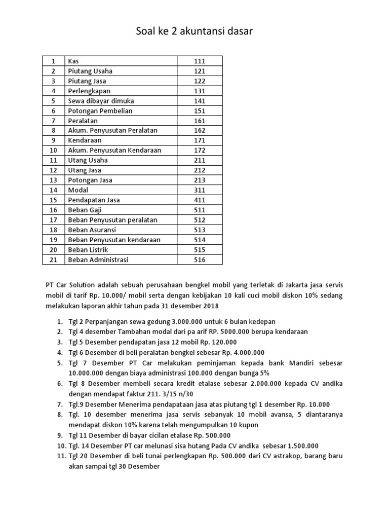 Latihan Soal 2 Kak Heru | PDF