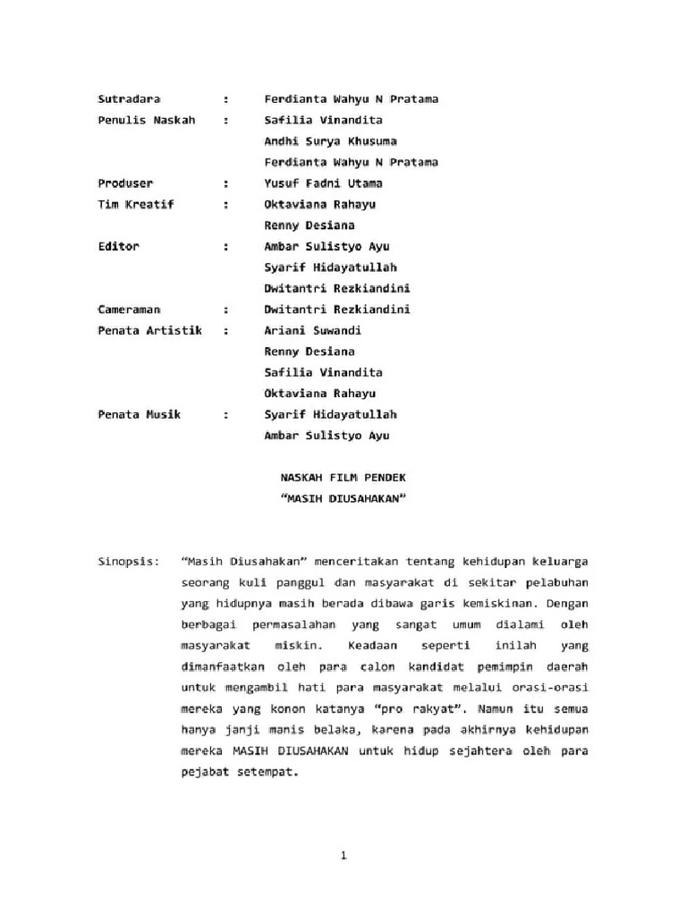 Contoh Skenario | PDF