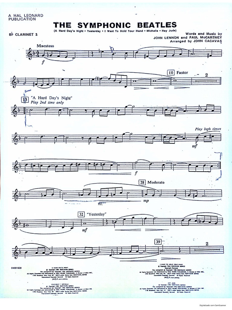 The Symphonic Beatles - Folha 01 - BSMV-mesclado | PDF