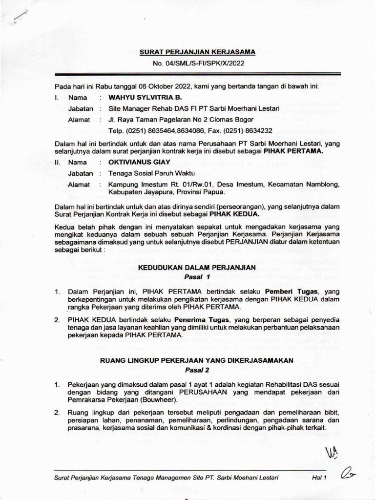 SPK An Oktovianus Giay Compressed | PDF