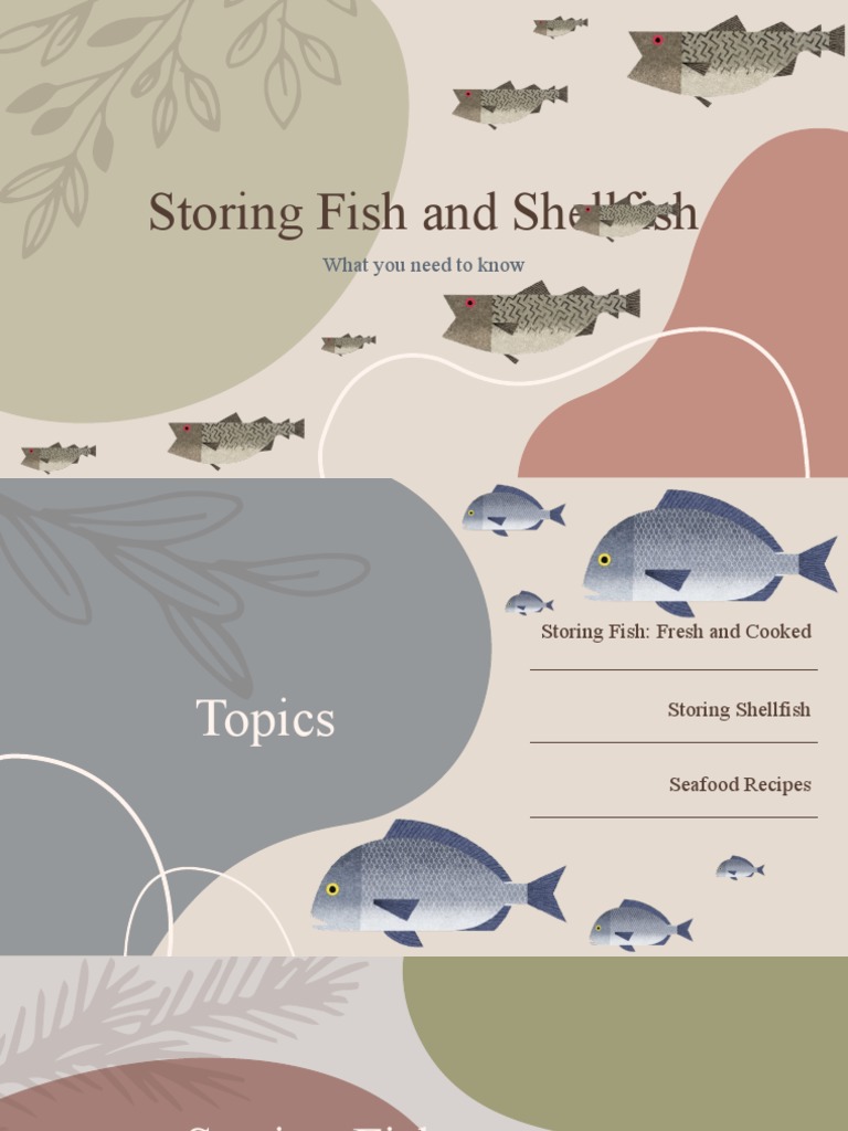 Storing Fish and Shellfish | PDF | Shellfish | Louisiana Creole Cuisine