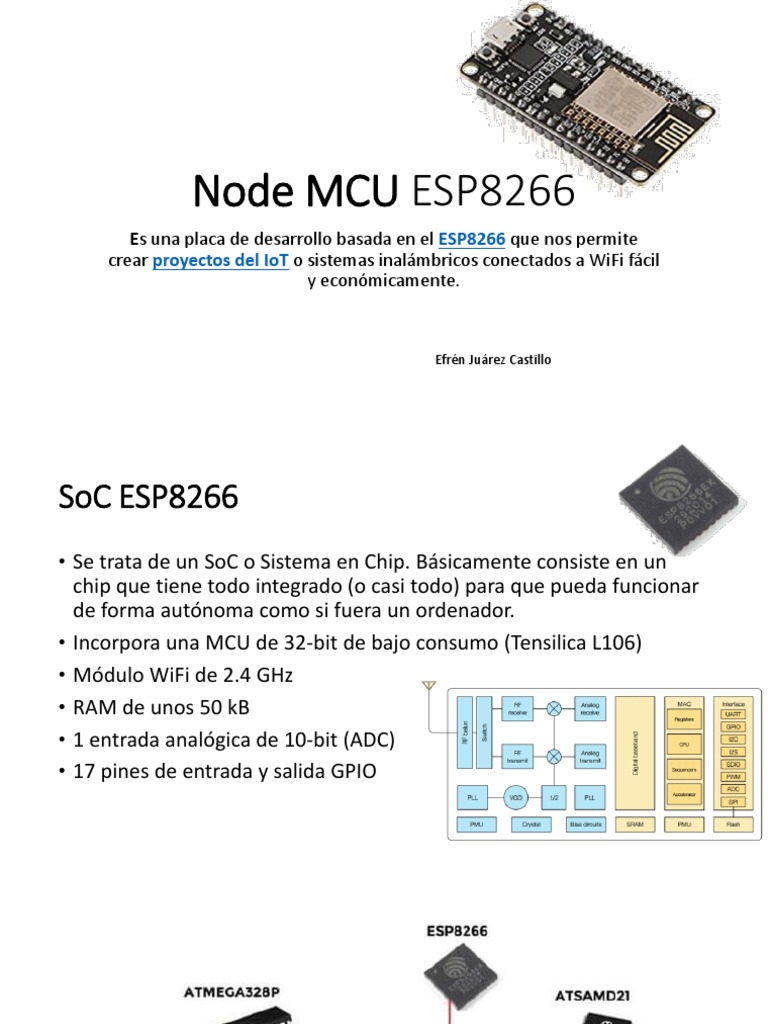 NodeMCU ESP8266 | PDF