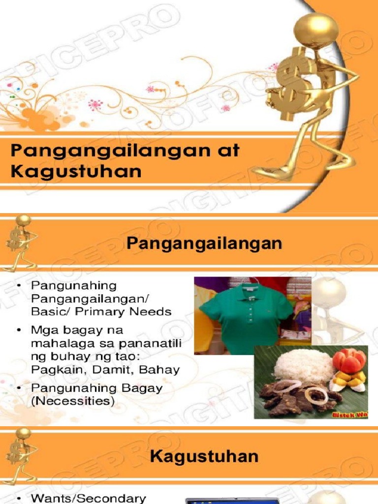 Kailangan o Kagustuhan | PDF