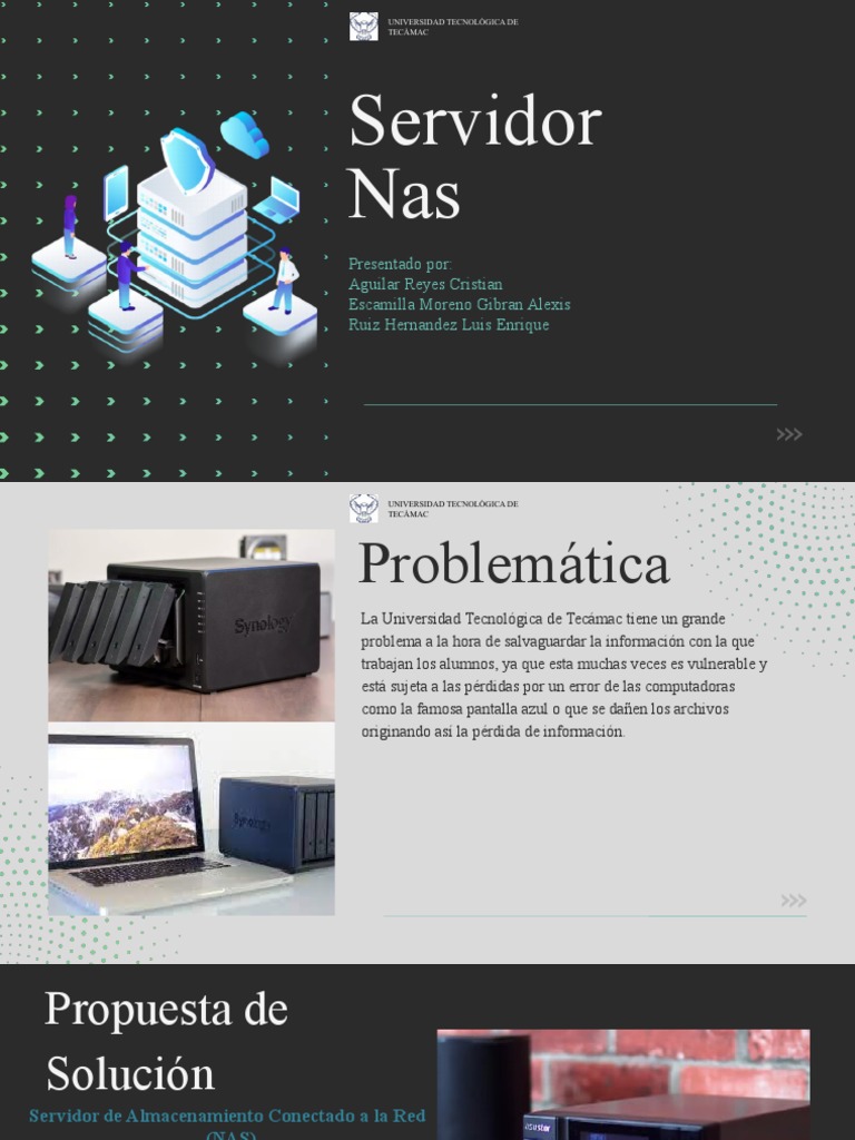 Presentacion Integradora | PDF | Servidor (Computación) | Red de computadoras
