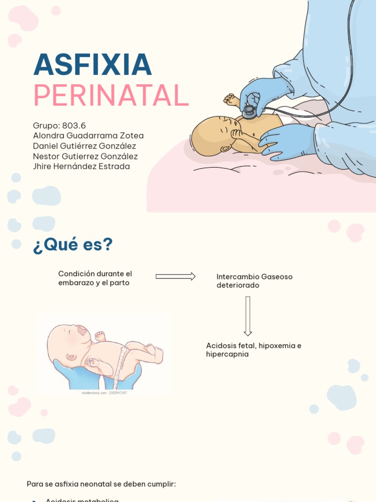 Asfixia Perinatal | PDF | Reanimación cardiopulmonar | Especialidades ...