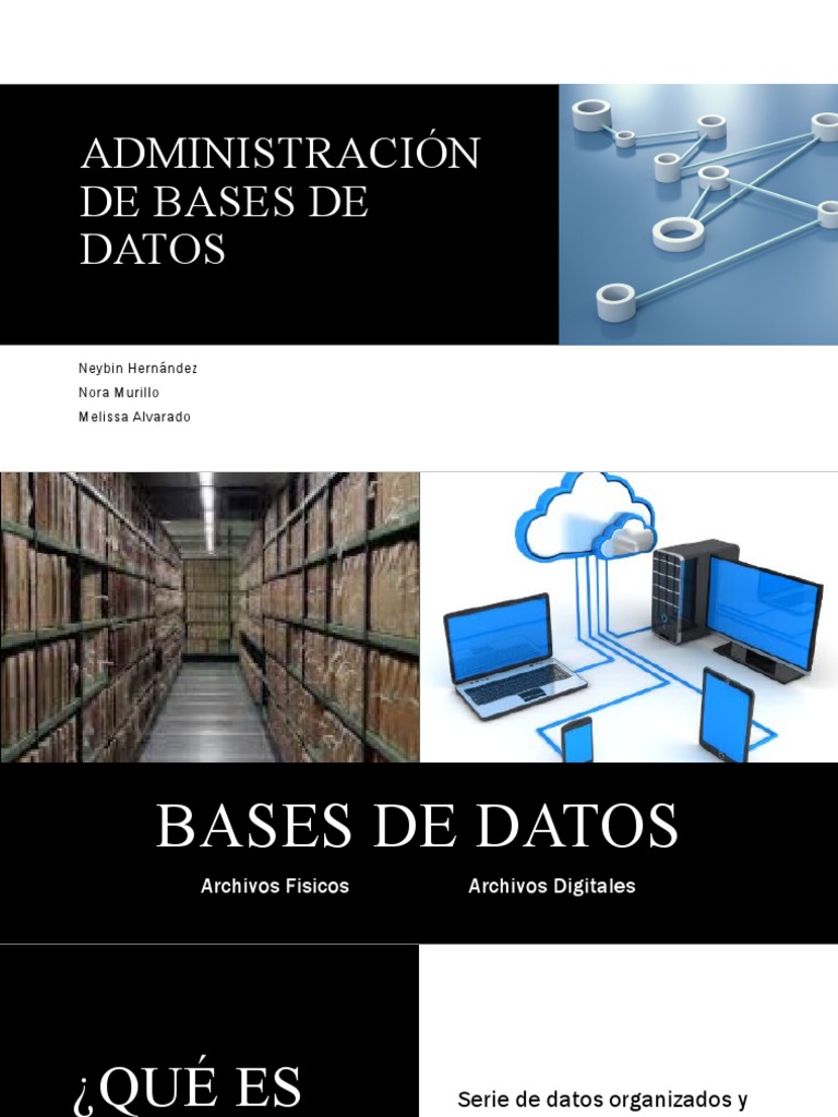 Administración de Bases de Datos | PDF | Bases de datos | Procesamiento de datos