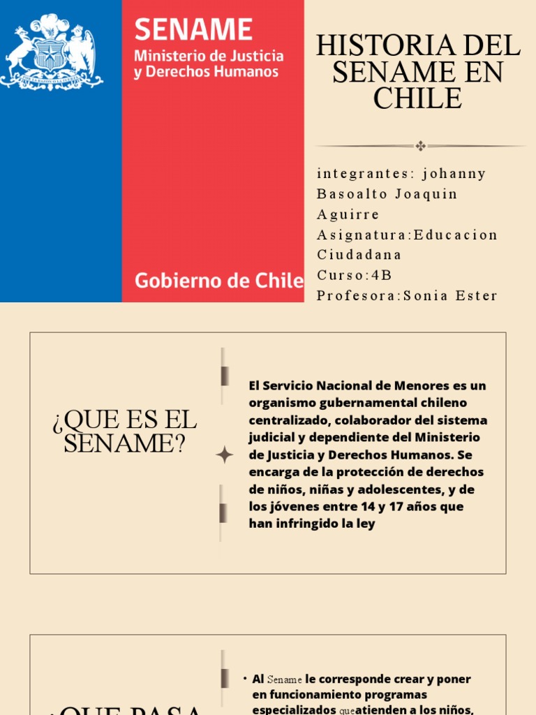 Historia Del Sename en Chile | PDF | Abuso sexual | Violencia