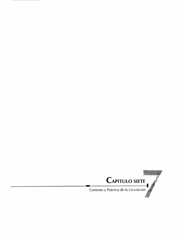CAP7 Domic LIXIVIACION | PDF