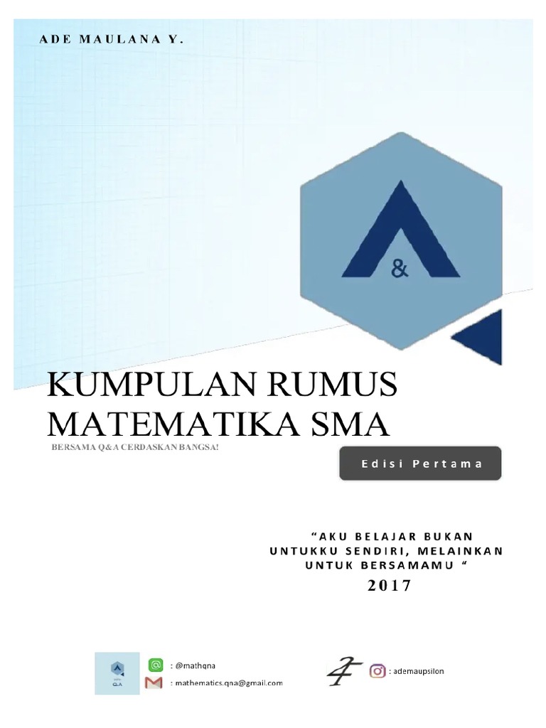 Rumus MTK Sma | PDF