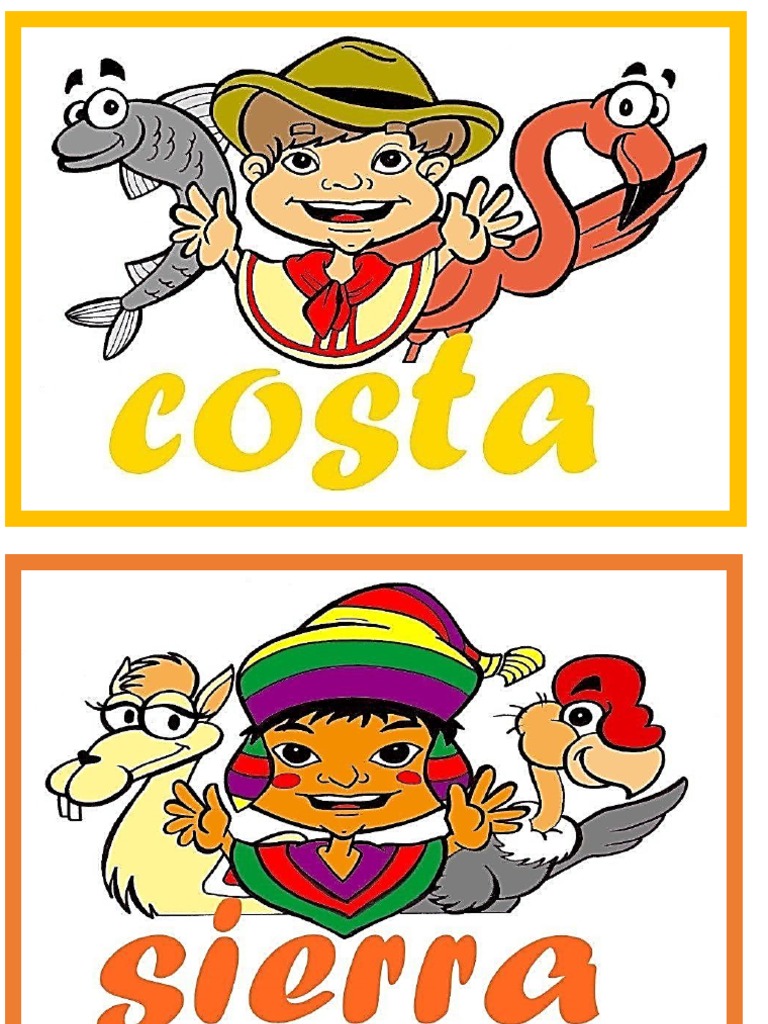 Dibujos Regiones | PDF