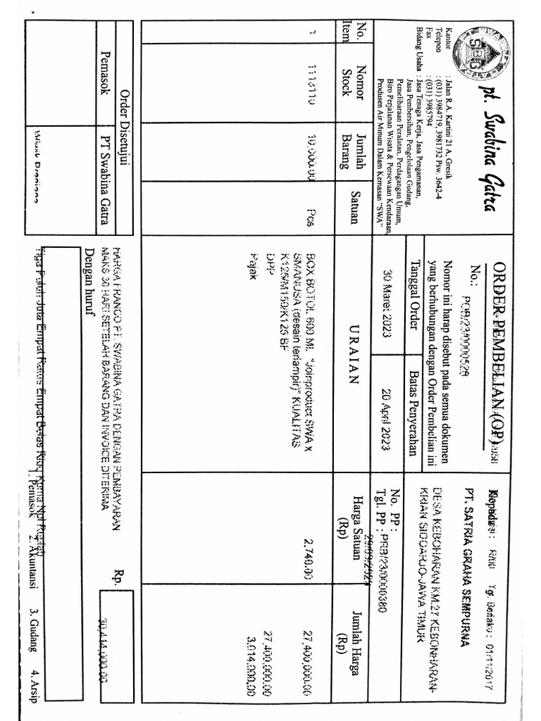 Satria Graha Sempurna | PDF