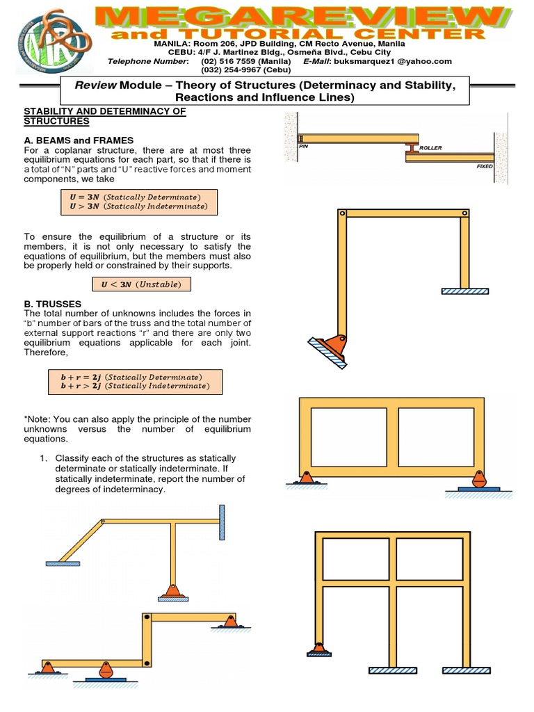 Review Module 34 Theory Of Structures 1 Part 1 Pdf Applied And Interdisciplinary Physics 