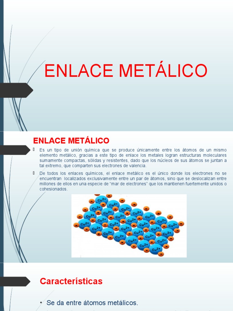Enlace Metálico | PDF