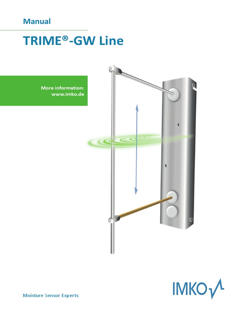 Manual TRIME GWLine Druck | PDF | Calibration | Computer Network