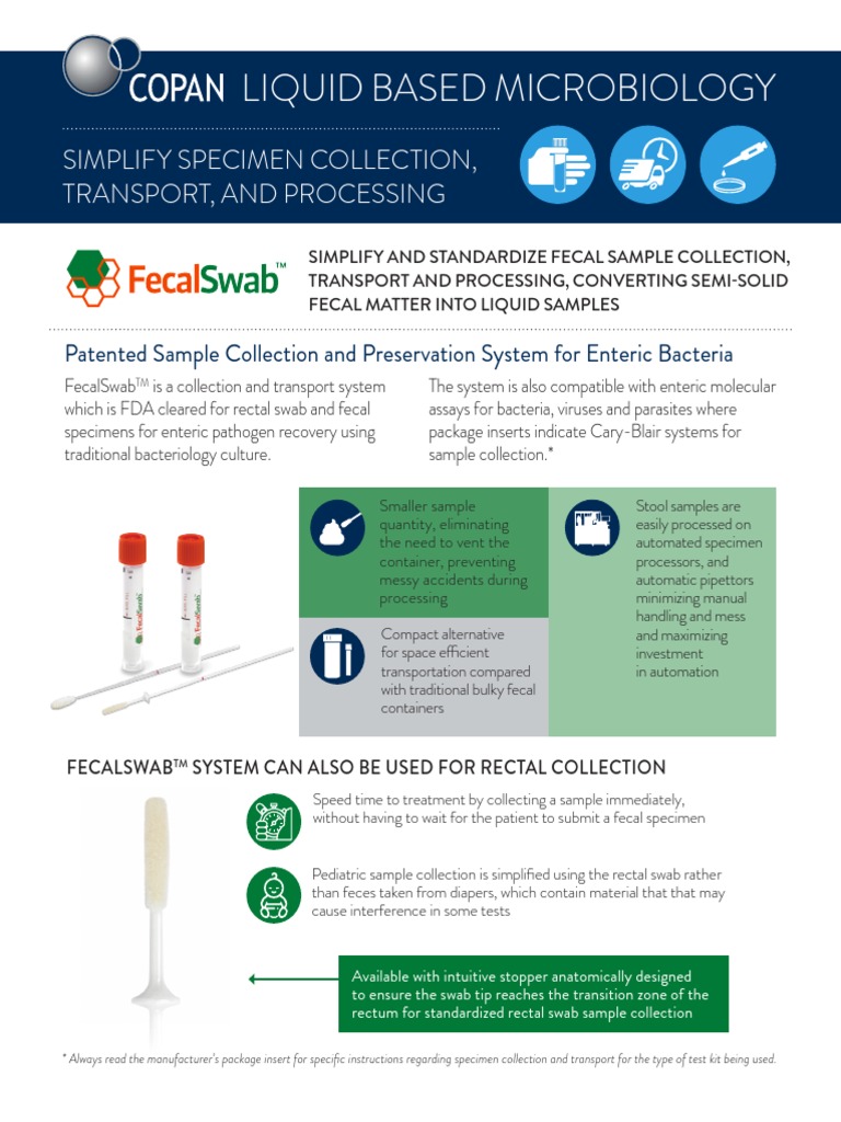 FecalSwab-Brochure | PDF