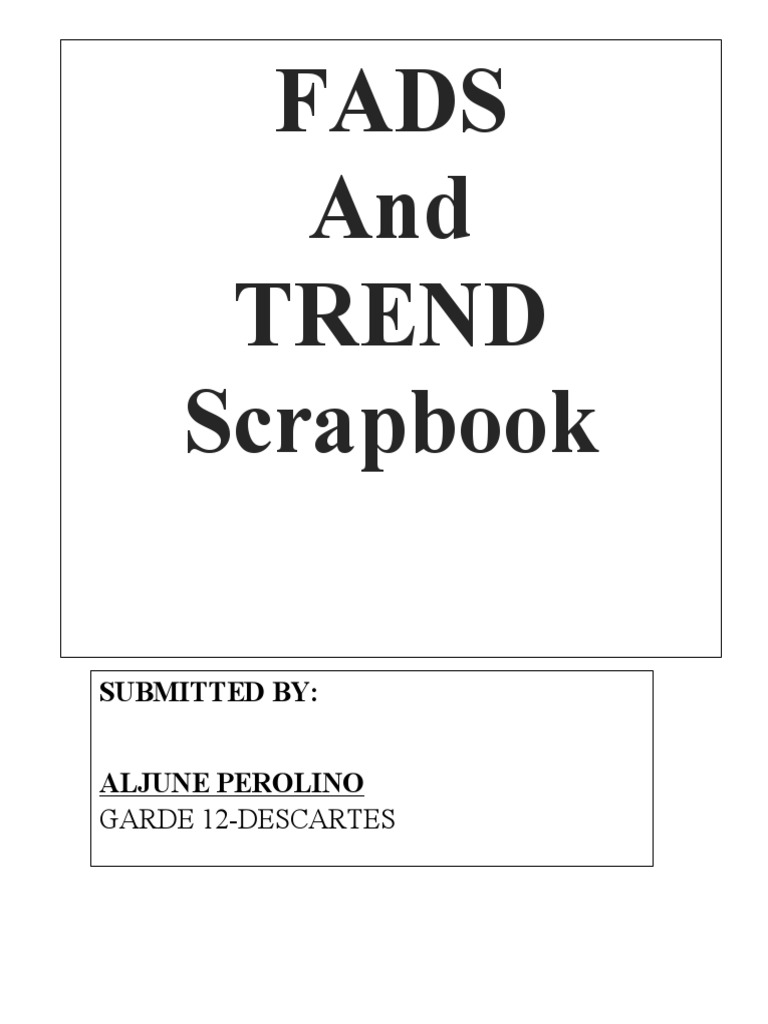 Fads and Trend | PDF