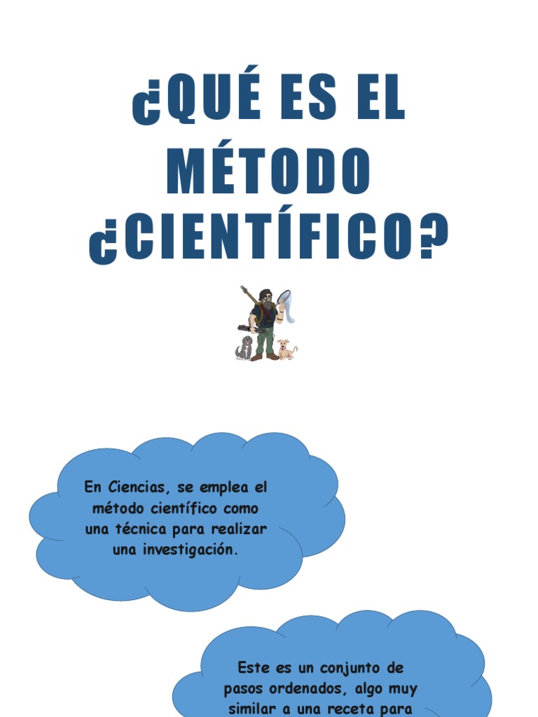 Método Científico: 9 Pasos Esenciales | PDF | Método científico ...