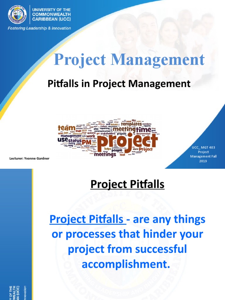Unit 5 Pitfalls in Project Management | PDF