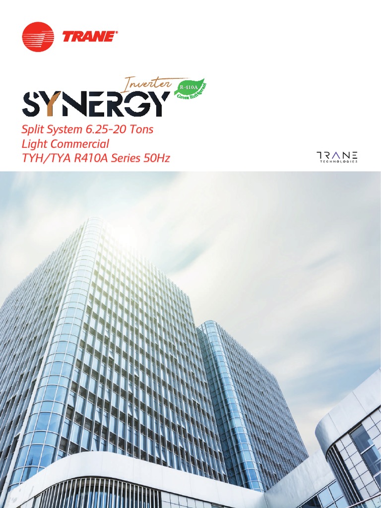 TYH - TYA-Inverter Ducted PAC - Catalogue | PDF | Air Conditioning | Power Inverter