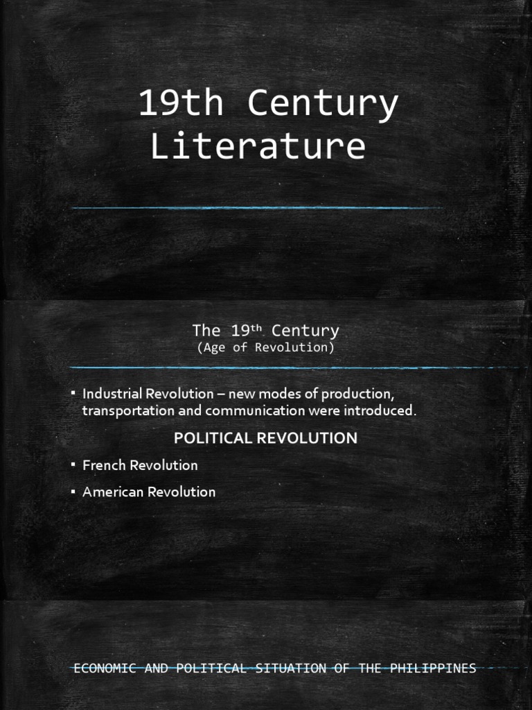 19th Century Literature | PDF
