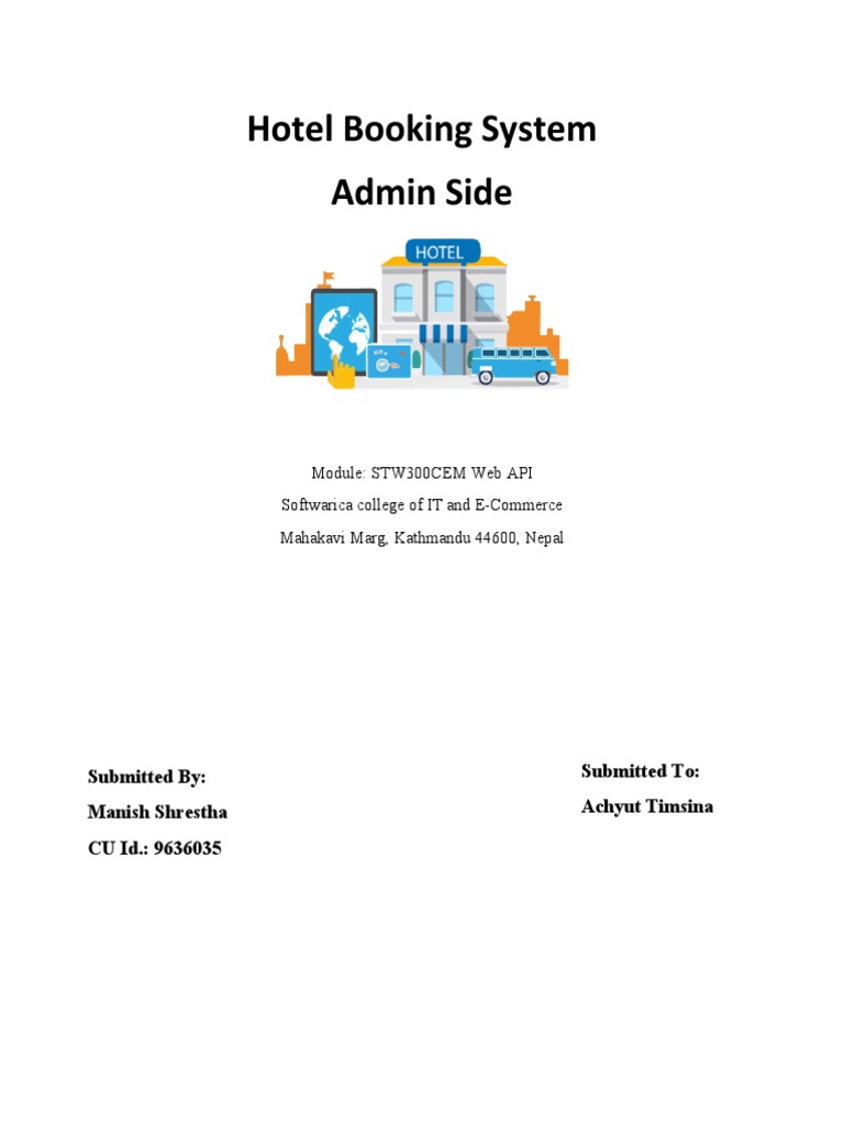 Manish Shrestha Hotel Booking System 462 1906681290 | PDF | Databases ...