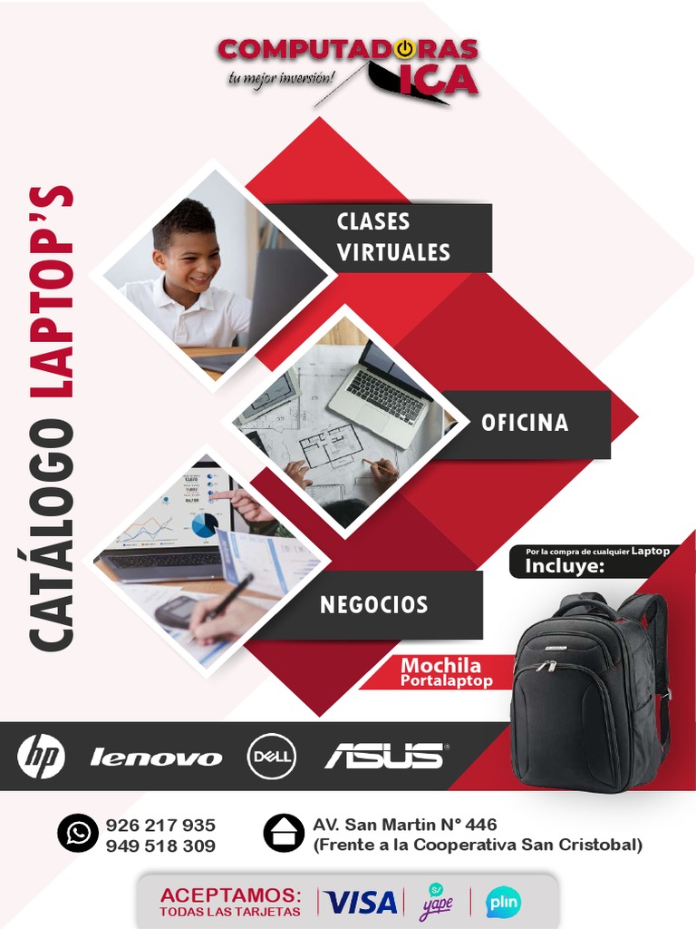 Catalogo Laptops Amd | PDF | Equipo de oficina | Electrónica de consumo