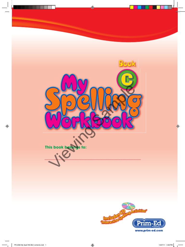 PR-2282 My Spelling Workbook C | PDF | Santa Claus | Christmas