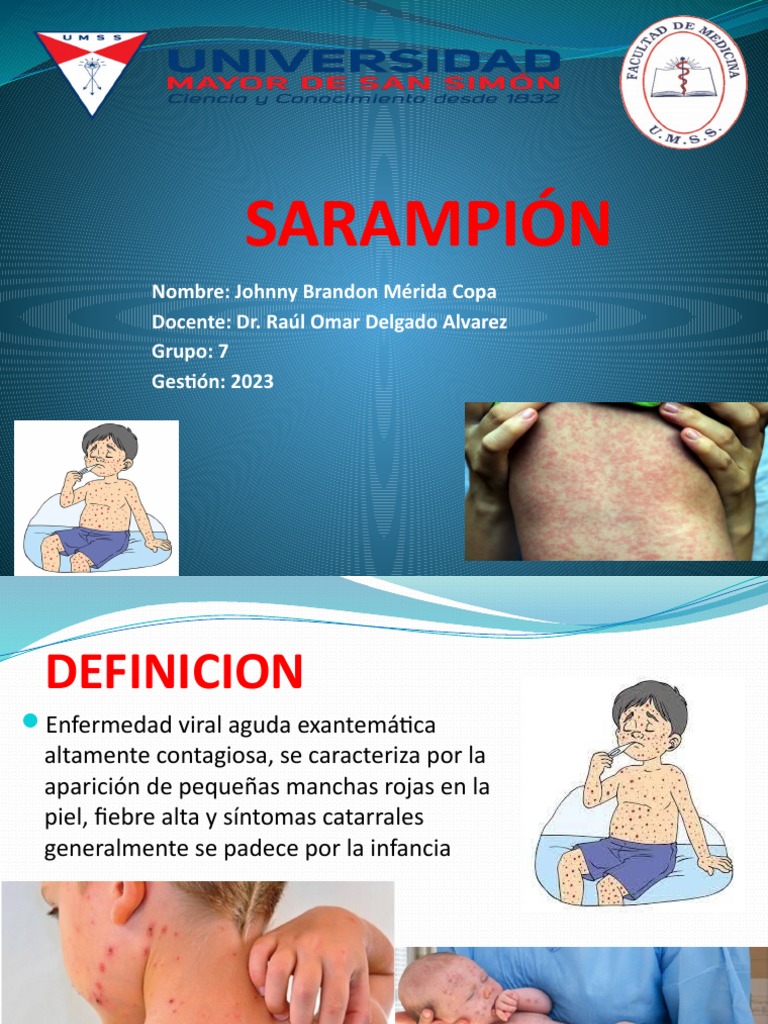 SARAMPIÓN | PDF | Sarampión | Vacunación