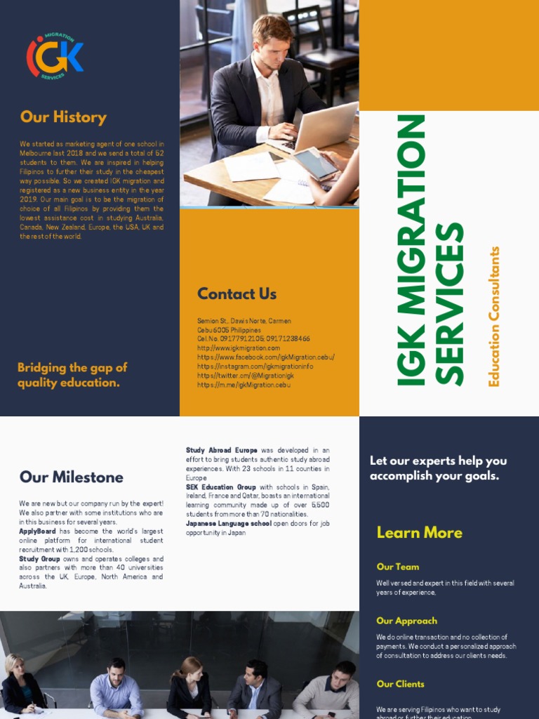 IGK Migration Brochure | PDF