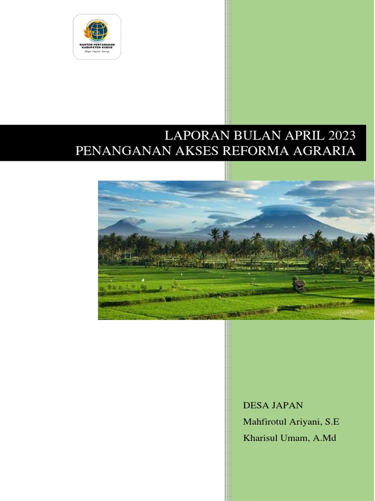 Contoh LAPORAN APRIL FIX | PDF