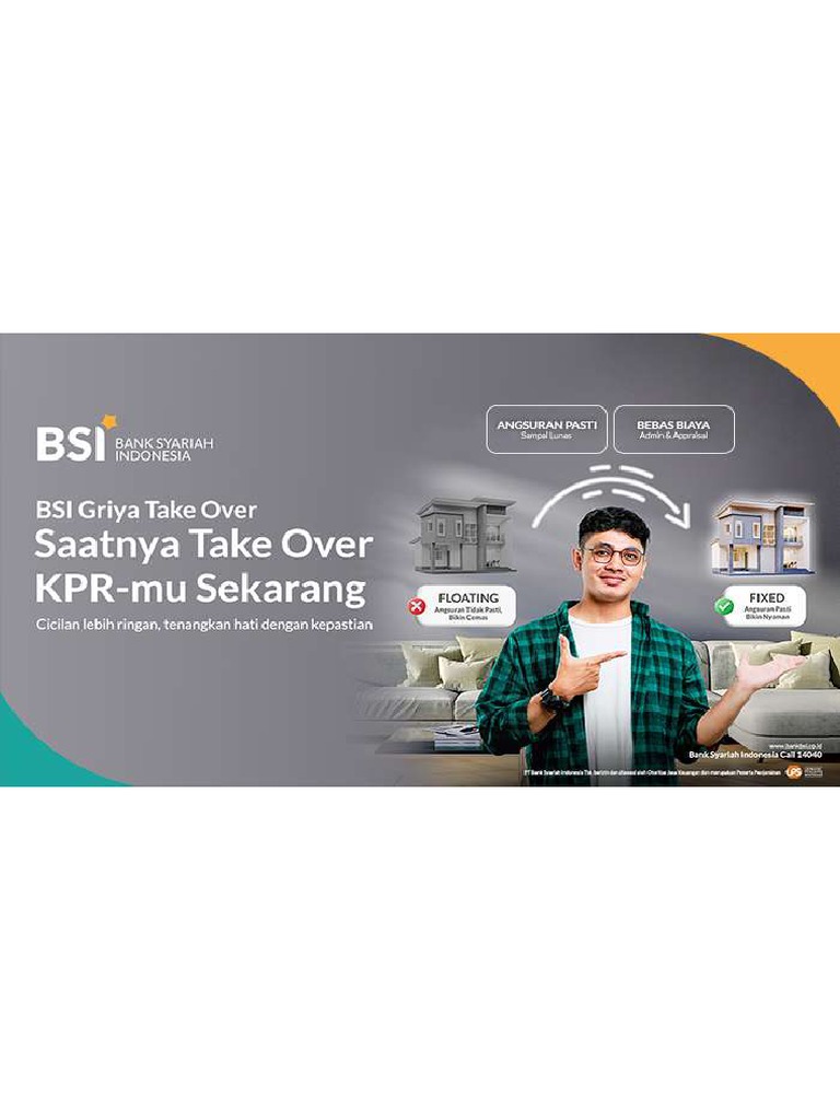 TAKE OVER RUMAH SYARIAH BANDUNG, WhatsApp 0852-9483-9849, KPR BSI ...